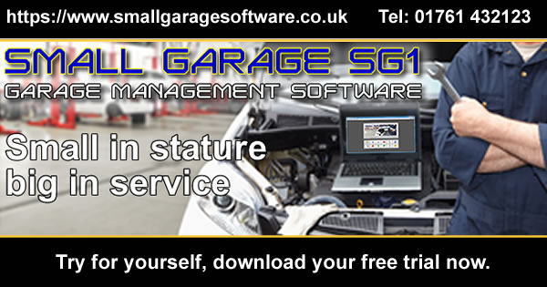 Small Garage SG1 | Small Garage Management Software